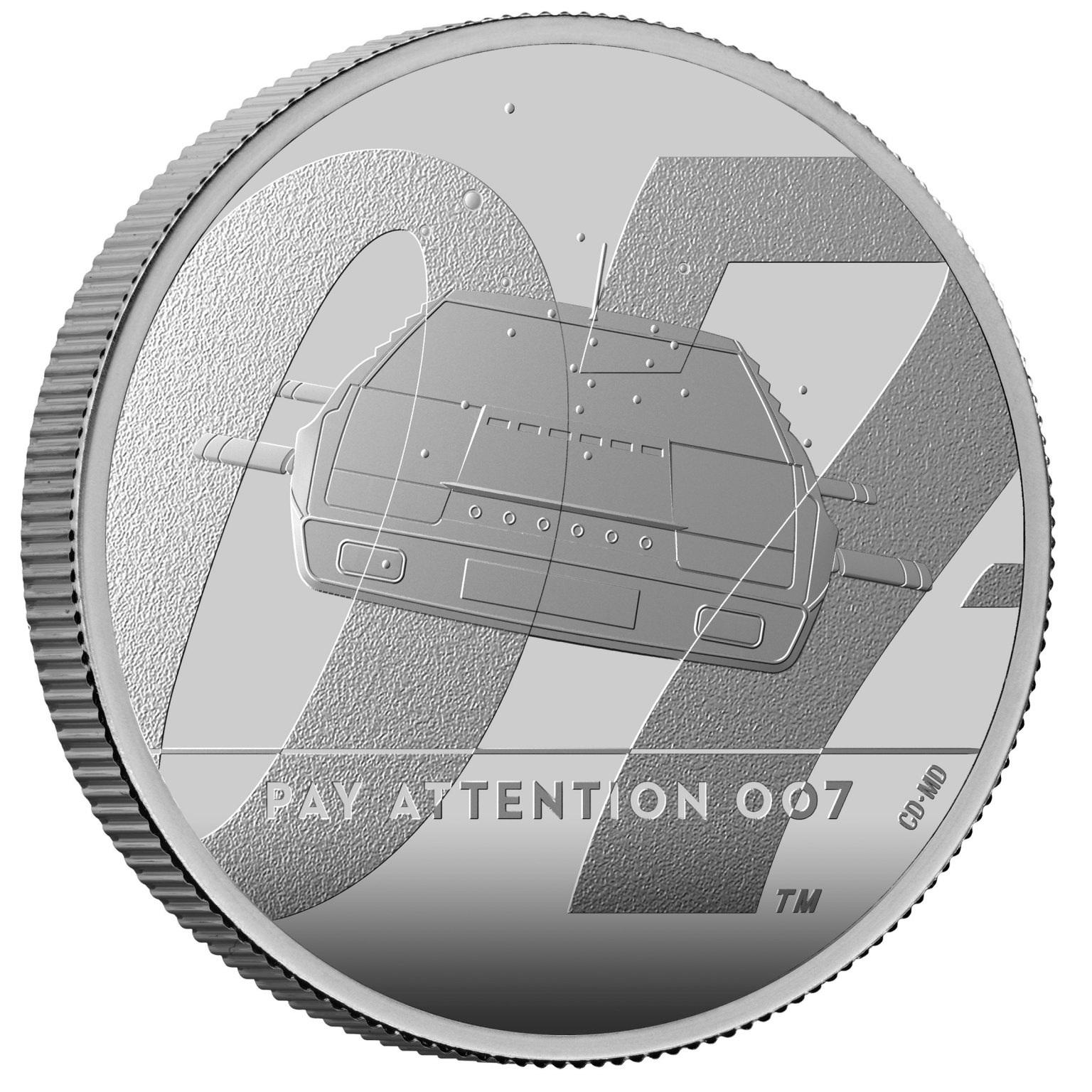 Pay Attention 007 2020 UK One Ounce Silver Proof Coin - The Coin Connection