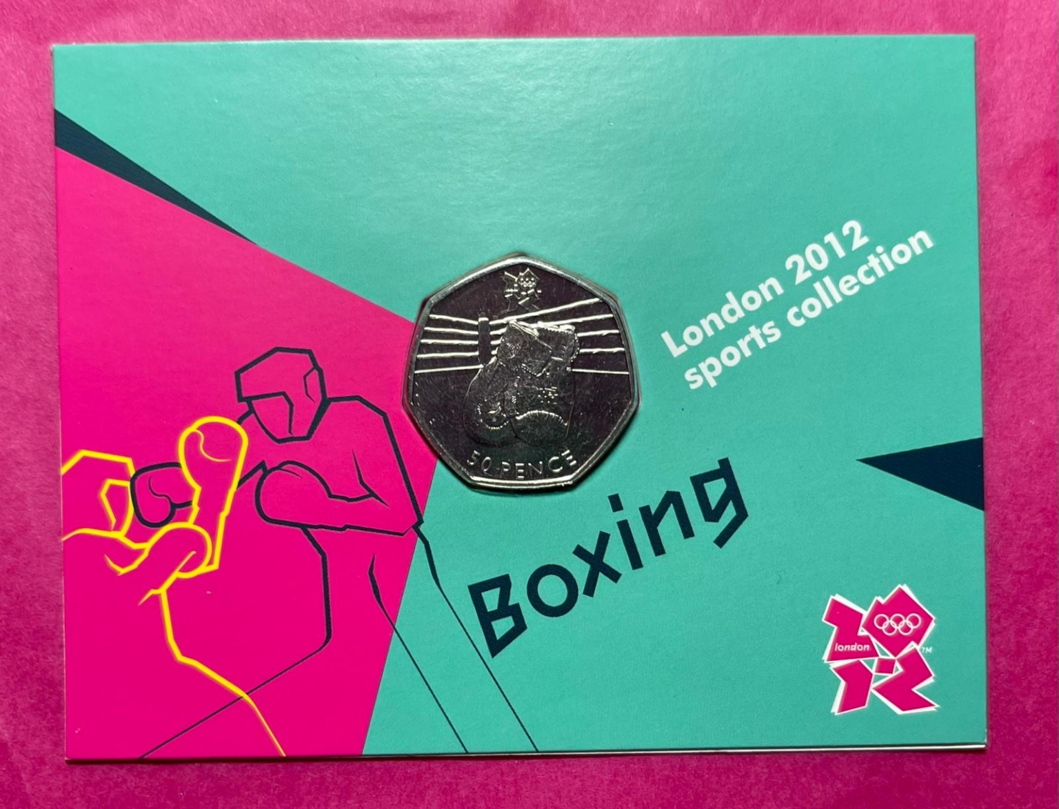 2012 Olympics 50p - Boxing - The Coin Connection
