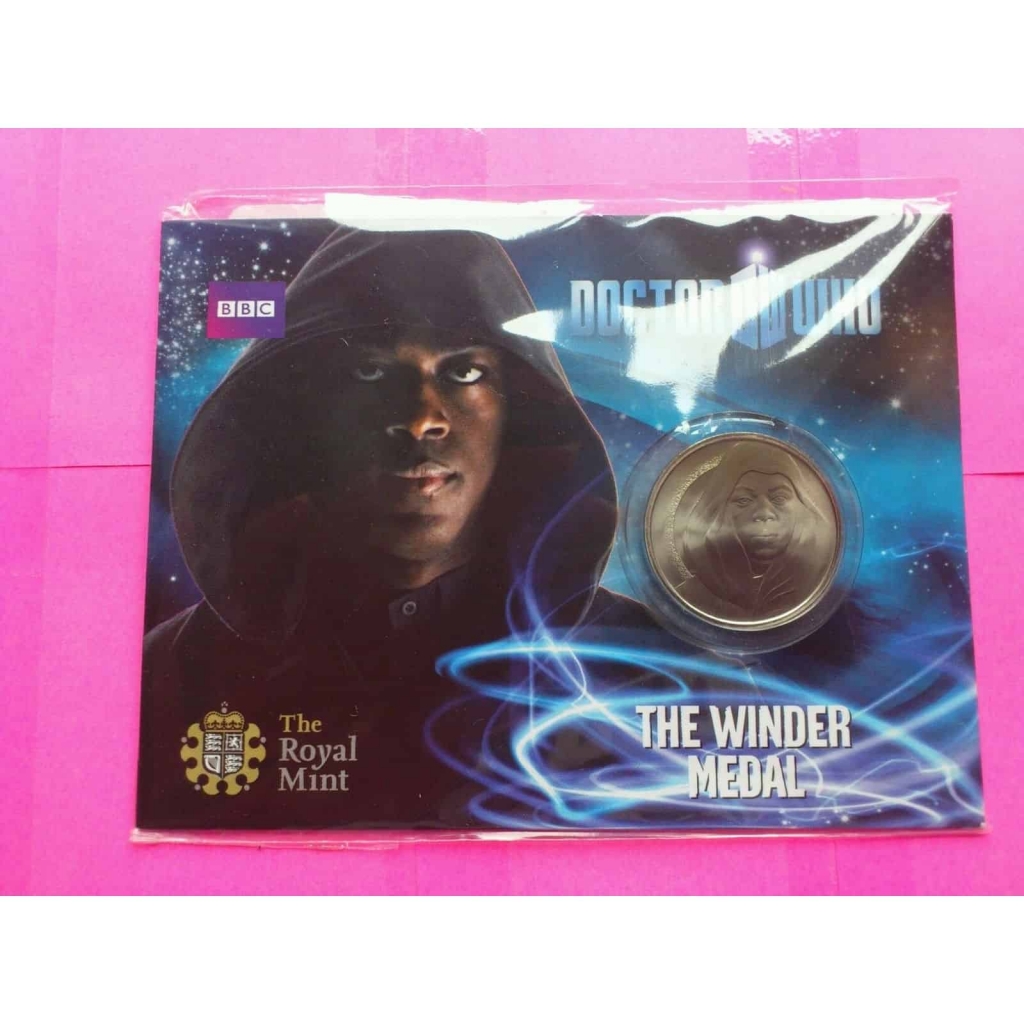 ROYAL MINT DR WHO COLLECTABLE COIN - THE WINDER MEDAL/COIN - The Coin ...
